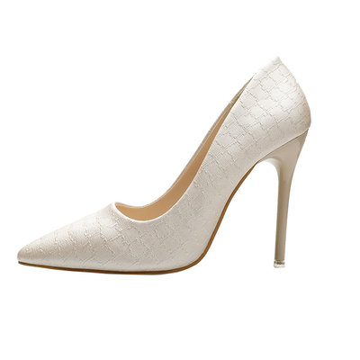 3088-1 Korean Fashion Pointed Shallow Mouth High Heels Nightclub Thin Sexy Women'S Single Shoes Stiletto Professional OL