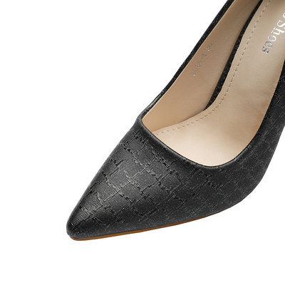 3088-1 Korean Fashion Pointed Shallow Mouth High Heels Nightclub Thin Sexy Women'S Single Shoes Stiletto Professional OL