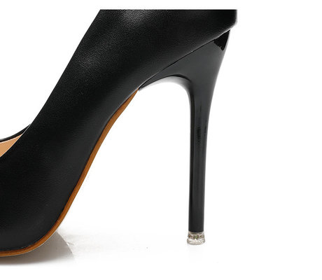 3088-2 Korean Fashion Pointed Shallow Mouth High Heels Nightclub Was Thin Sexy Professional OL Women'S Single Shoes Stil