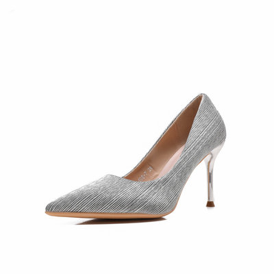 YTH012 High-Heeled Shoes Women'S 2021 Summer And Autumn New Style European And American Pointed High-Heeled Shallow Mout