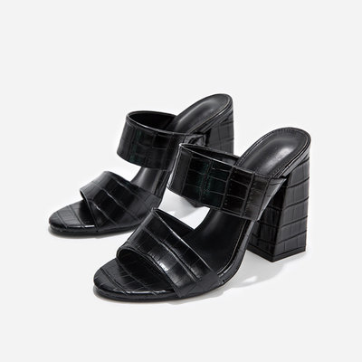 YTH024 Shoes Metal Chain Children'S Boots Autumn 2021 New Fashion Stiletto High Heel Short Boots High Heels Brand Women'