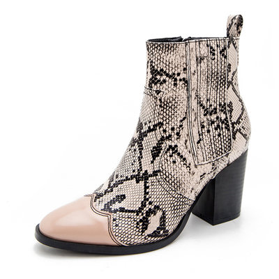 YTH025 Shoes Metal Chain Children'S Boots Autumn 2021 New Fashion Stiletto High Heel Short Boots High Heels Brand Women'