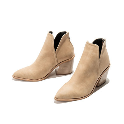YTH026 Shoes Metal Chain Children'S Boots Autumn 2021 New Fashion Stiletto High Heel Short Boots High Heels Brand Women'