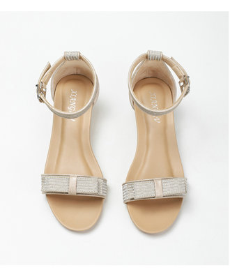 BS169 Fashion Sandals Women'S European And American Rhinestone Cross Strap Back Zipper Wedge Heel Mid-Heel Women'S Shoes