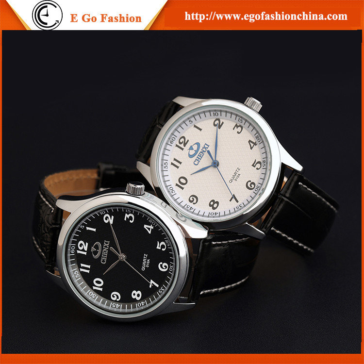 010A OEM Watches Quality Leather Watches Quartz Analog Watches for Woman Men's Watch Man
