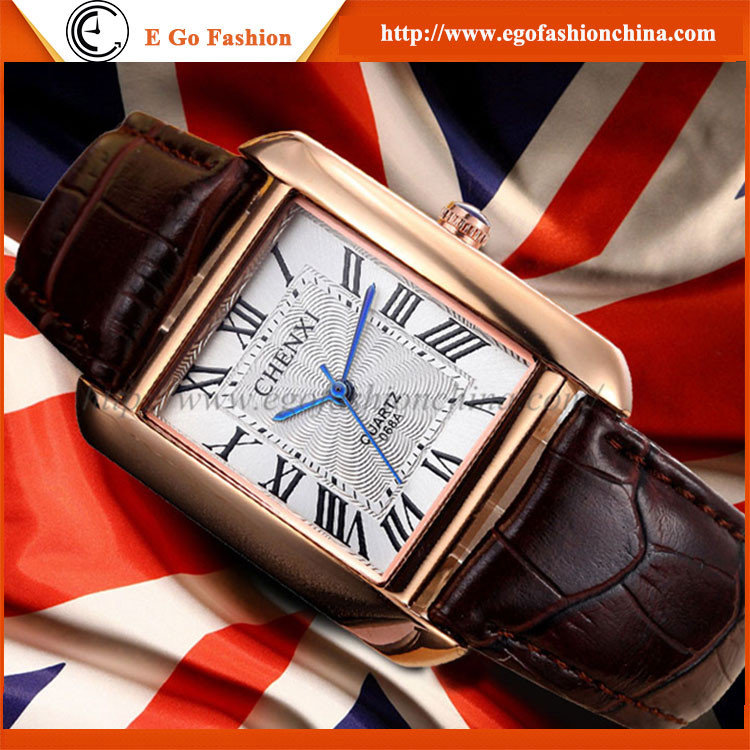 068A Rose Gold Roman Watches Women Stainless Steel Back Watch Ladies Luxury Quartz Watch