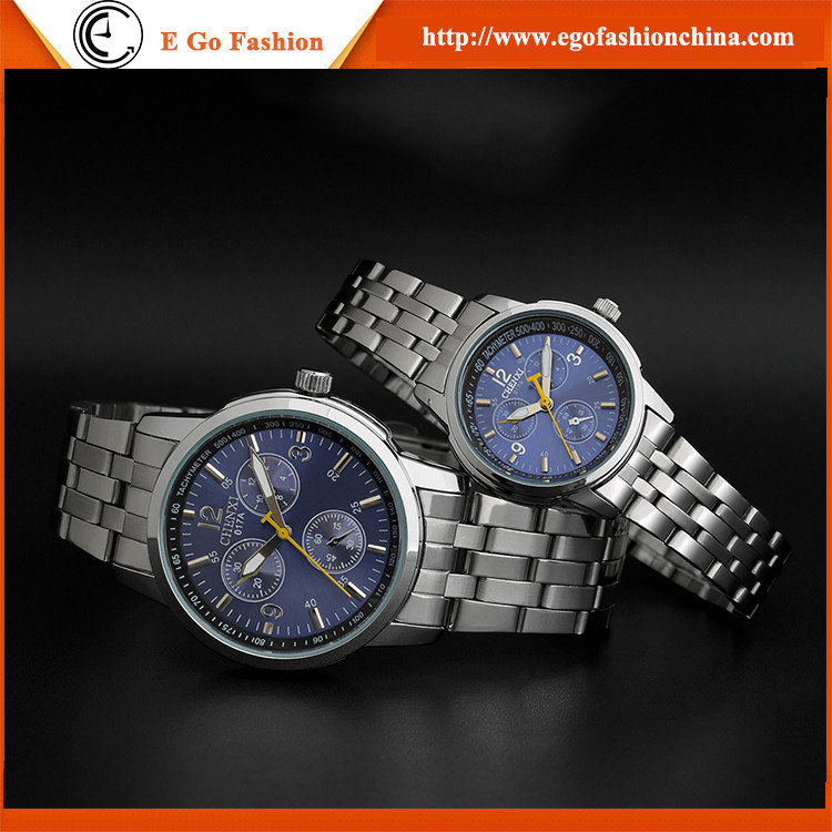 017A Couple Watch Unisex Watch Lover's Watch Quartz Watch Lady Watch Woman Watches Steel