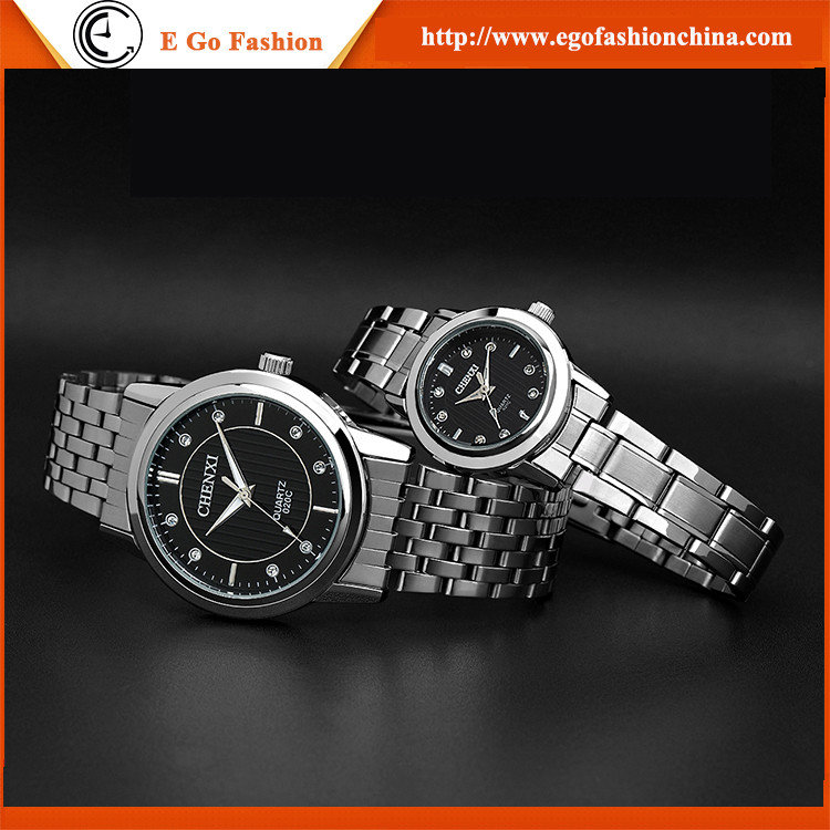 020C Couple Watch OEM Watch Customized Logo Men Watch Quartz Analog Watch Woman Watch Man