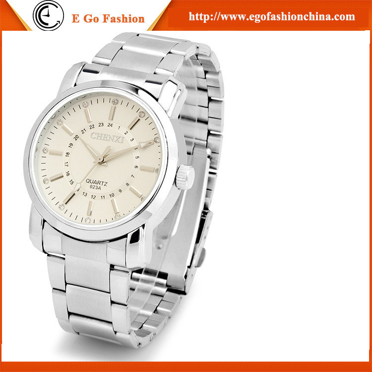 023A Fashion Watch for Business Man Stainless Steel Watch Quartz Analog Watch Unisex Watch