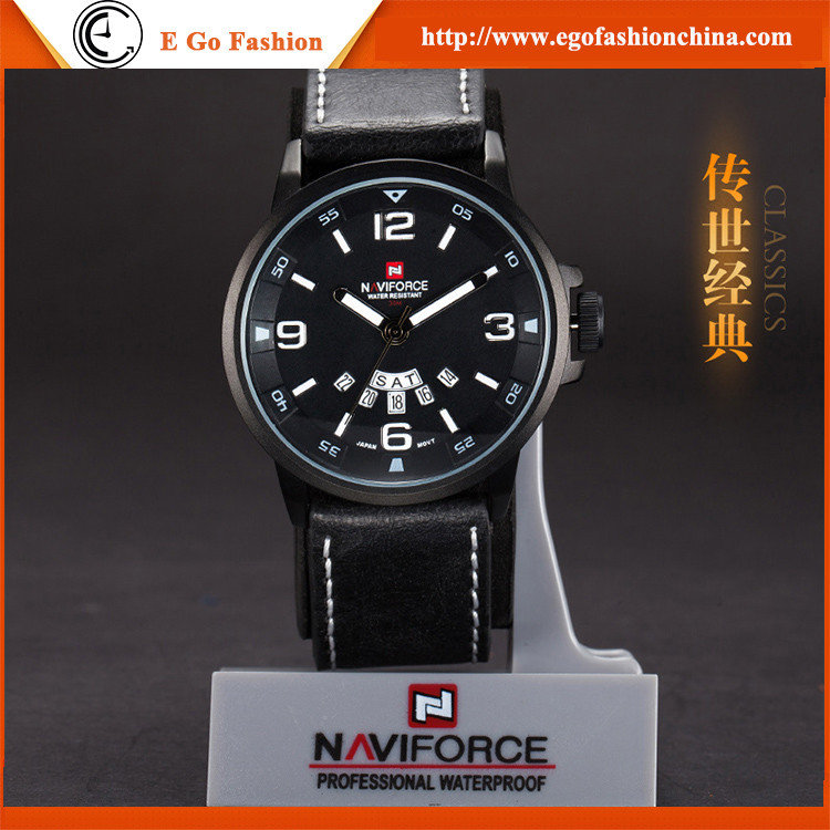 902802 Naviforce Watch Stainless Steel Watch Men's Watch 30M Water Resistant Watch Sports