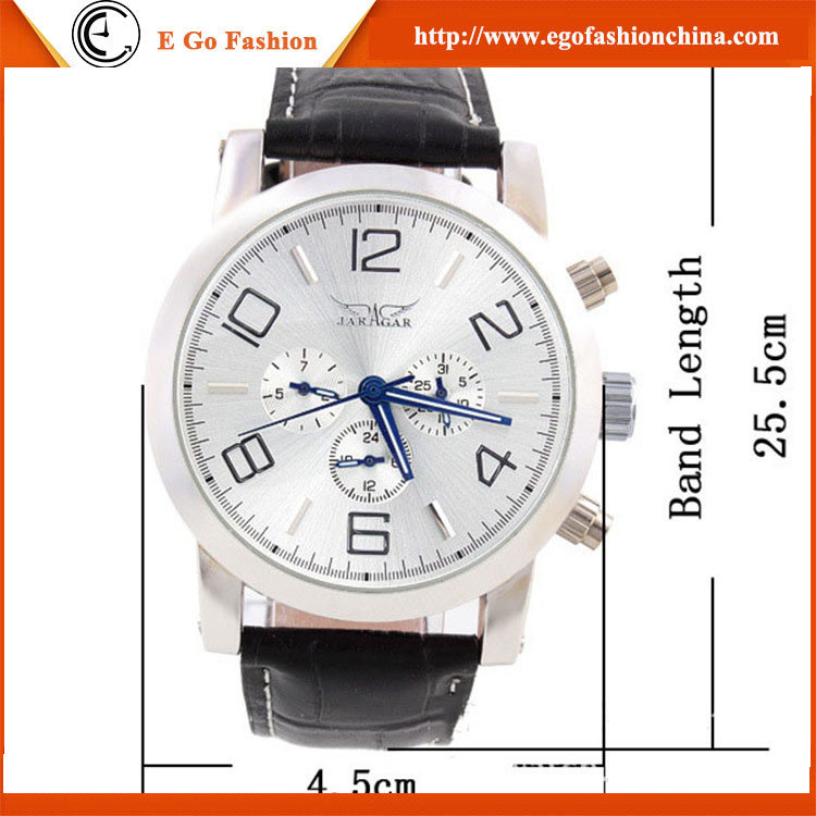 WN13 2016 Hotsale Man Watches Vintage Watch for Men WINNER Mechanical Watch Leather Watch