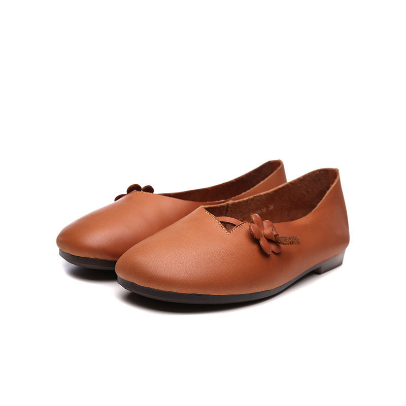 S477 Direct Selling New Fairy Flower Single Shoes 2020 Spring And Summer Sweet Literary Fairy Soft Sole Women'S Shoes