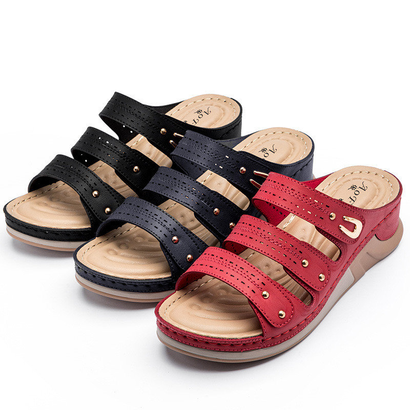 BS085 Slide 2020 Female Slippers Amazon Wish Sandals Female Outer Wear Beach Vacation Female Sandals Lady Slippers Suppl