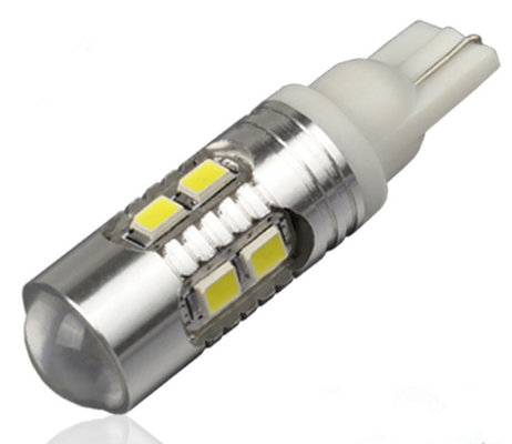 China 2018 new fashion wedge T10 8 SMD fog light  Alu with lens good  dismiss heating system supplier