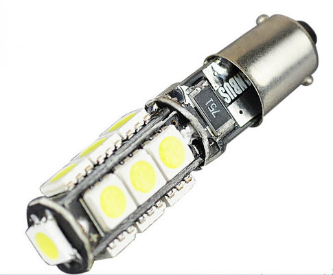 China white color SMD 5050 BA9s LED Canbus car lights In width modulation License plate lamp supplier