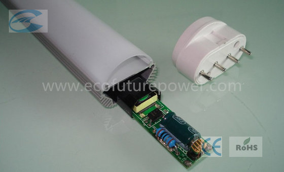 2016  Isolated LED 2G11 tube 4 pins replacement lamp frosted cover bridgelux chip 130 Lumen supplier