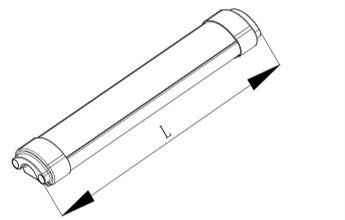 2016 new arrival 20W Batten fitting with LED three anti-lamp products IP65 LED Tri-proof light supplier