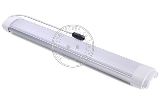Ip 65 newest 60W Guangzhou factory LED tri-proof light with 110lm per watts SMD3528 Epistar ship supplier