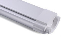 Ip 65 newest 60W Guangzhou factory LED tri-proof light with 110lm per watts SMD3528 Epistar ship supplier