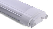Ip 65 newest 60W Guangzhou factory LED tri-proof light with 110lm per watts SMD3528 Epistar ship supplier