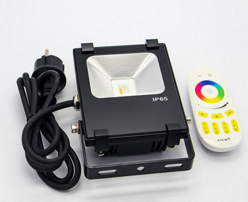 Wifi 2.4G 10W RGBW LED Flood light Ip65 Phone control Meanwell driver EU Plug Spot light supplier
