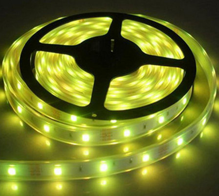 12V SMD 5050 silicon waterproof LED strip light IP68 colorful strip light supplier