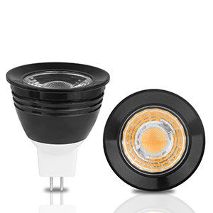 Black cover COB 5W Gu10/ Mr 16/E27 Spot light supplier