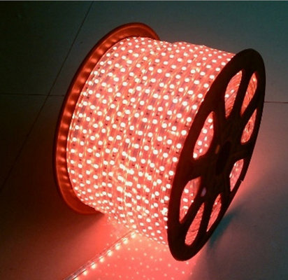 220V SMD 5050 silicon waterproof LED strip light IP68 colorful strip light supplier