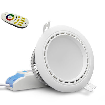 wide voltage12W RGBW 2.4G wifi control 9 color changing LED Down light Hot selling light supplier