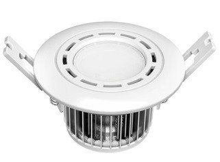 7W recessed cut out 80mm LED down light excellence Fins Heat dissipation office light supplier