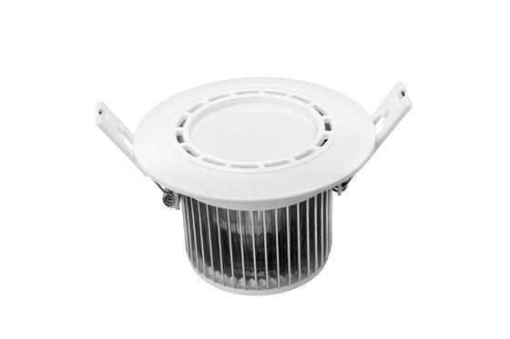 Fins Heat dissipation 24W  2700Lm recessed LED down light Extemal size 195*105mm supplier