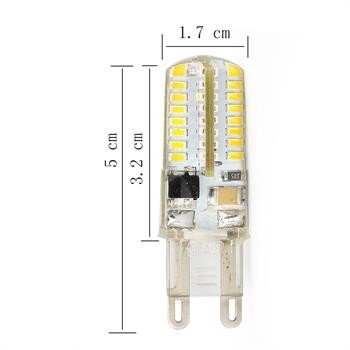 China Manufacturer OEM Service SMD 5730 230V 4W Dimmable 2700K G9 silicone Led bulb supplier