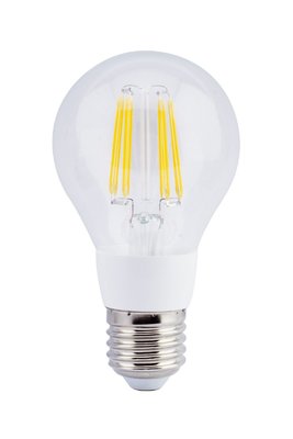 E27 2W-10W 85-265V AC Filament Full Milky Glass A60 warm white LED Bulb supplier