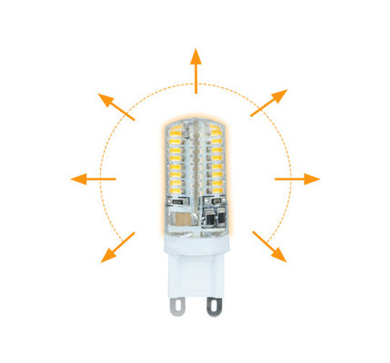 LED Light G9 3W Ceramic LED 2835 220V 260LM 3000K supplier