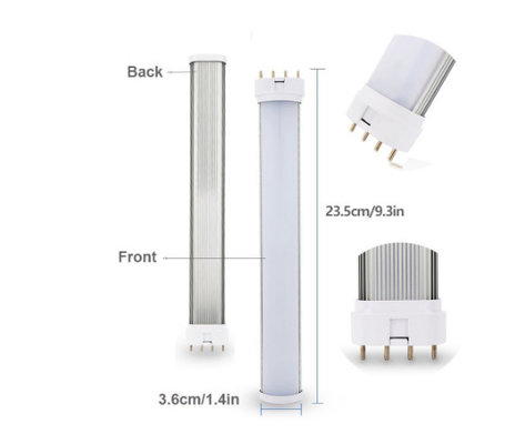 2G11 4pin LED Tube Light Bar 12W 15W 18W 25W Led Lamp Bulb Spotlight Indoor Lighting Luminaire Warm White/White AC85~265 supplier