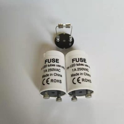 factory direct sale high-quality special for AC220V-240V 4-80W fluorescent tube fuse starter CE Rohs fuse starters supplier
