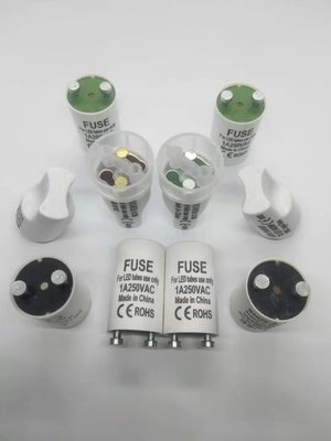 factory direct led starter for led t8 tubes fuse starter CE Rohs lamp led tube starter supplier