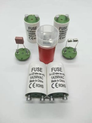 factory direct led starter for led t8 tubes fuse starter CE Rohs lamp led tube starter supplier