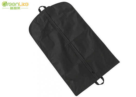 Custom Zip Lock Folding Non Woven Suit Garment Bag 80gsm Non Woven