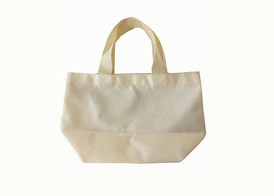 Portable 600 Denier Polyester Eco Tote Bag Recycled For Tully's Coffee