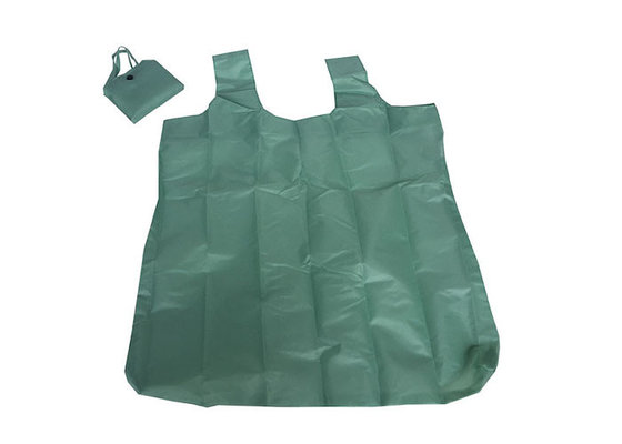 Flat Square Shape Fold Away Reusable Shopping Bags Full Color Sublimation Printing
