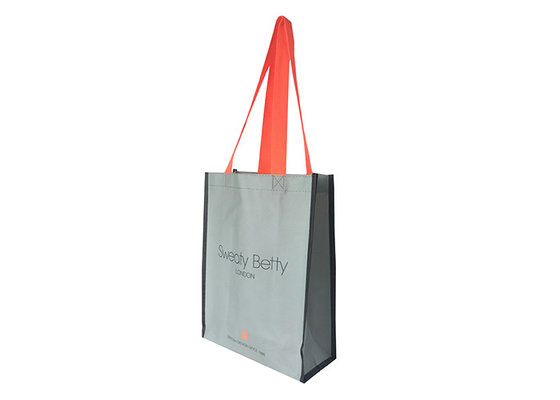 Recycled Laminated Polypropylene Tote Bags A4 Size Bag Cotton Webbing Handle