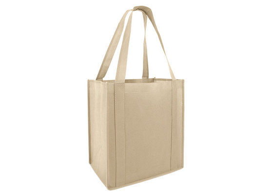 Horizontal Laminated Non Woven Polypropylene Bags Logo Printed Medium Size