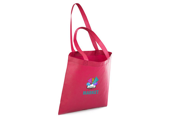 100% Recyclable Polypropylene Non Woven Tote Bags With Logo Lightweight