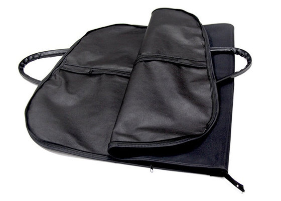 Custom Zip Lock Folding Non Woven Suit Garment Bag 80gsm Non Woven