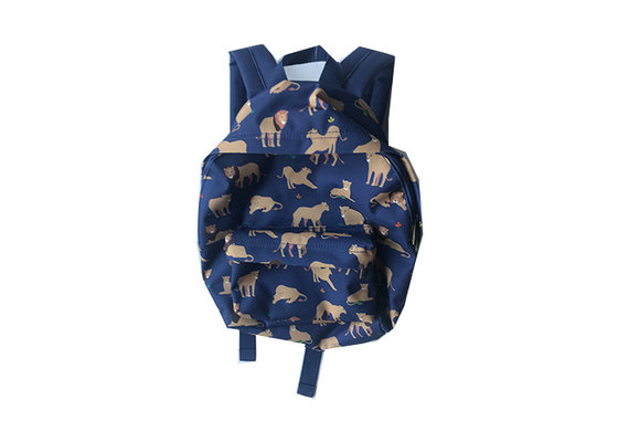 Blue Stylish Polyester Custom Drawstring Backpack With Adjustable Shoulder Strapes