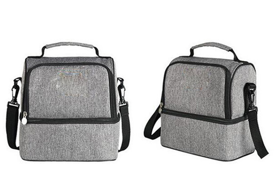 Customized Logo Cooler Tote Bag Double Deck Coolers & Insulated Bags