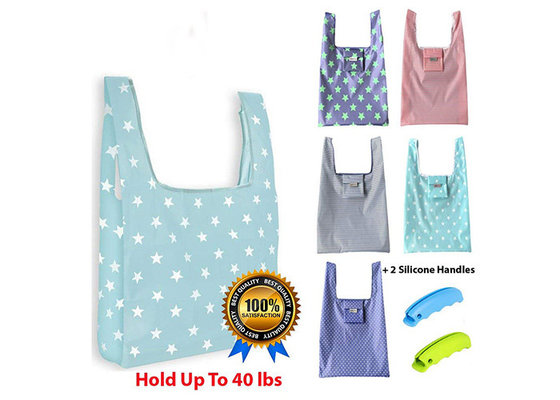 Portable Custom Small Nylon Foldable Tote Bags That Fold Into Themselves