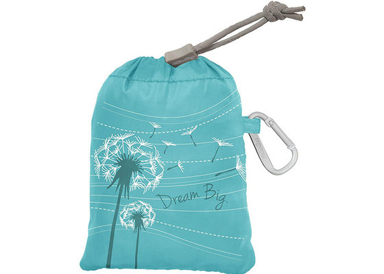 Washable 210D Nylon Foldable Tote Bags With Carabiner Clip Modern Stylish