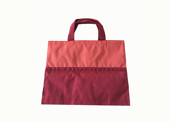 A4 Document Eco Friendly Reusable Grocery Bags 600D Printed Durable